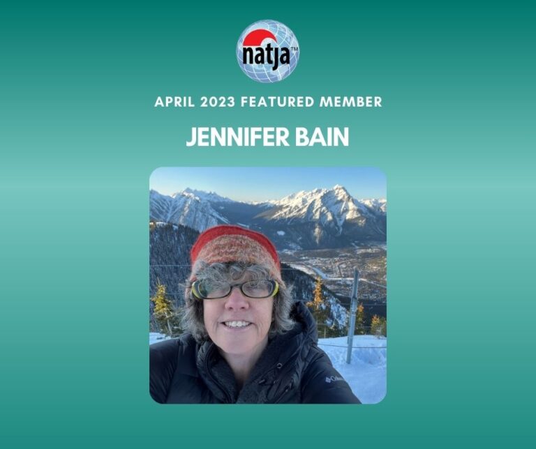 2023 April Featured Journalist of the Month: Jennifer Bain – North ...